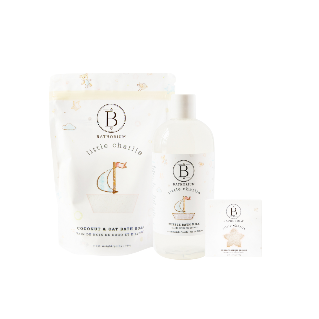 Little Charlie Bath Soak | Kids Coconut and Oat Bath Soak | Eczema relief