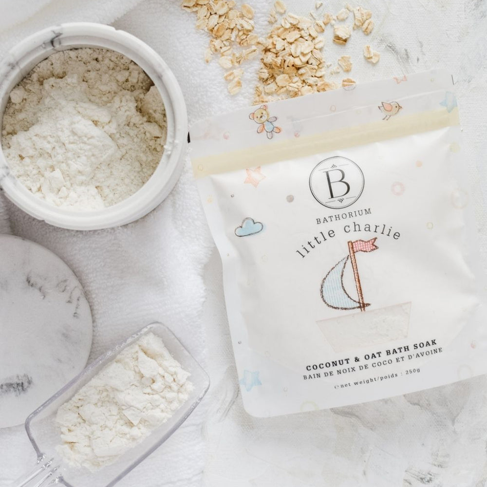 Little Charlie Coconut and Oat | Kids Bath Soak | Bathorium