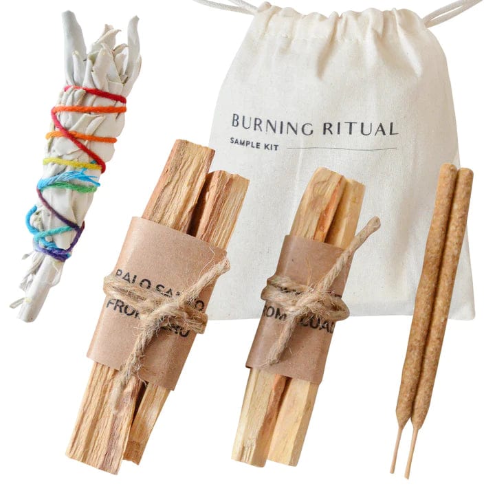Cedar and Myrrh Burning Ritual Sample Kit